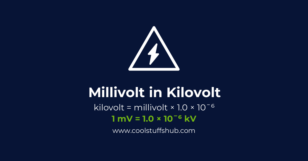 millivolt-in-kilovolt-umrechnen-mv-in-kv-umrechnung
