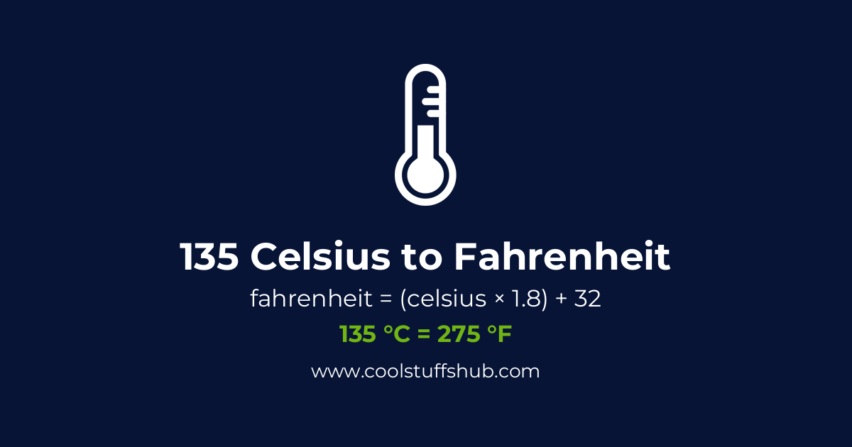 135 F In C