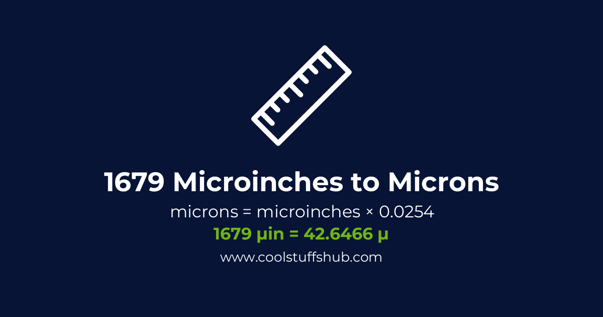 Convert 1679 Microinches To Microns 1679 in To Conversion convert-1679-microinches-to-microns-1679-in-to-conversion