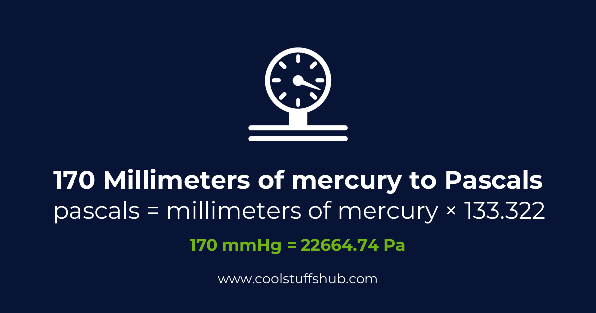 Convert 170 Millimeters Of Mercury To Pascals 170 MmHg To Pa Conversion convert-170-millimeters-of-mercury-to-pascals-170-mmhg-to-pa-conversion