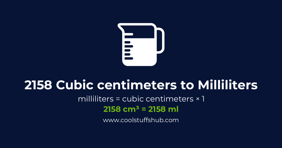 Convert 2158 Cubic Centimeters To Milliliters 2158 Cm To Ml convert-2158-cubic-centimeters-to-milliliters-2158-cm-to-ml