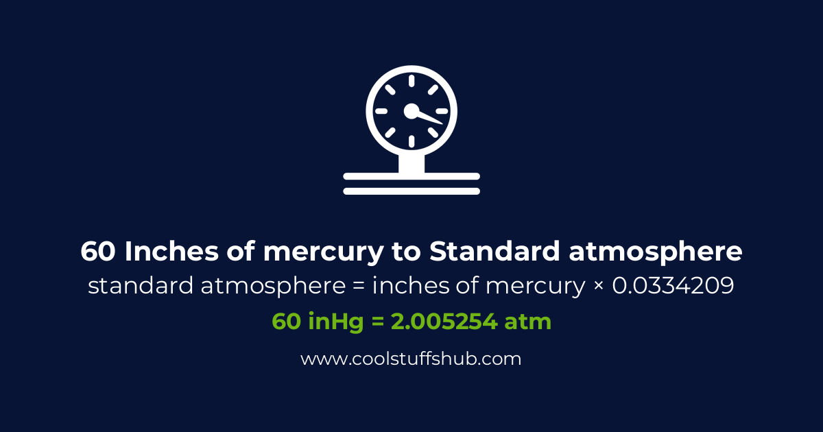 Convert 60 Inches Of Mercury To Standard Atmosphere 60 InHg To Atm convert-60-inches-of-mercury-to-standard-atmosphere-60-inhg-to-atm