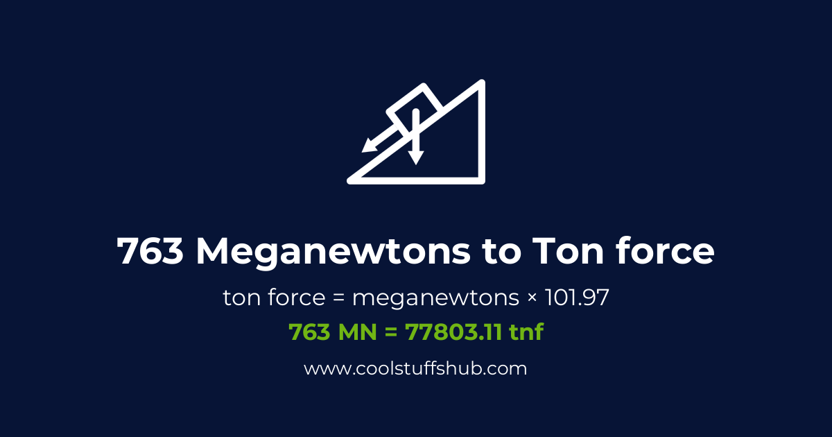 Convert 763 Meganewtons To Ton Force 763 MN To Tnf Conversion Unit convert-763-meganewtons-to-ton-force-763-mn-to-tnf-conversion-unit