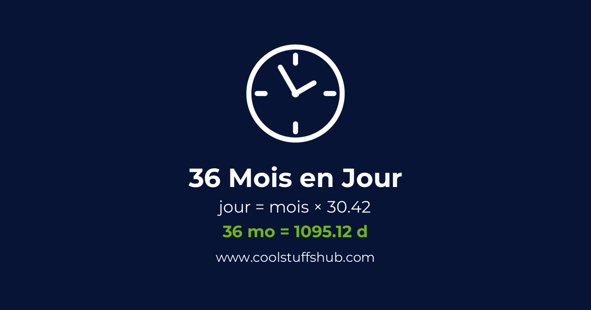 98 Jours En Mois