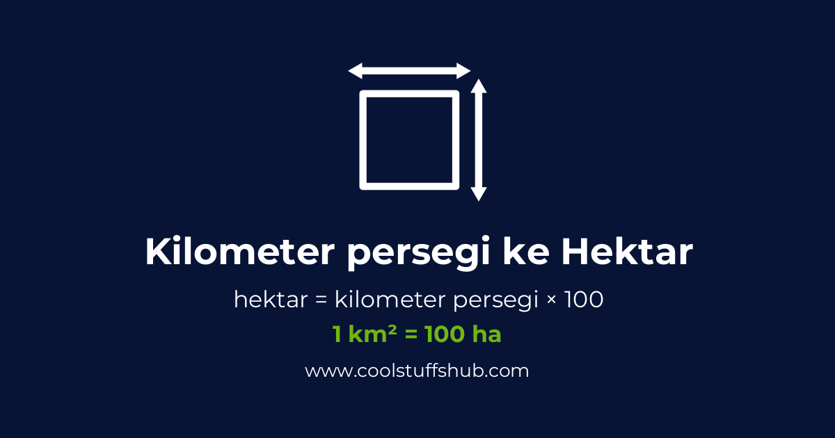 Konversi Kilometer Persegi Ke Hektar km Ke Ha Konversi Kilometer Persegi Ke Hektar km Ke Ha