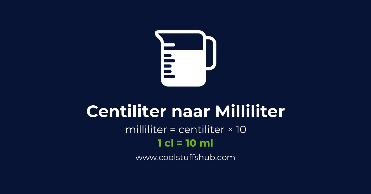 Centiliter Naar Milliliter Converteren cl Naar Ml Conversie Centiliter Naar Milliliter Converteren cl Naar Ml Conversie